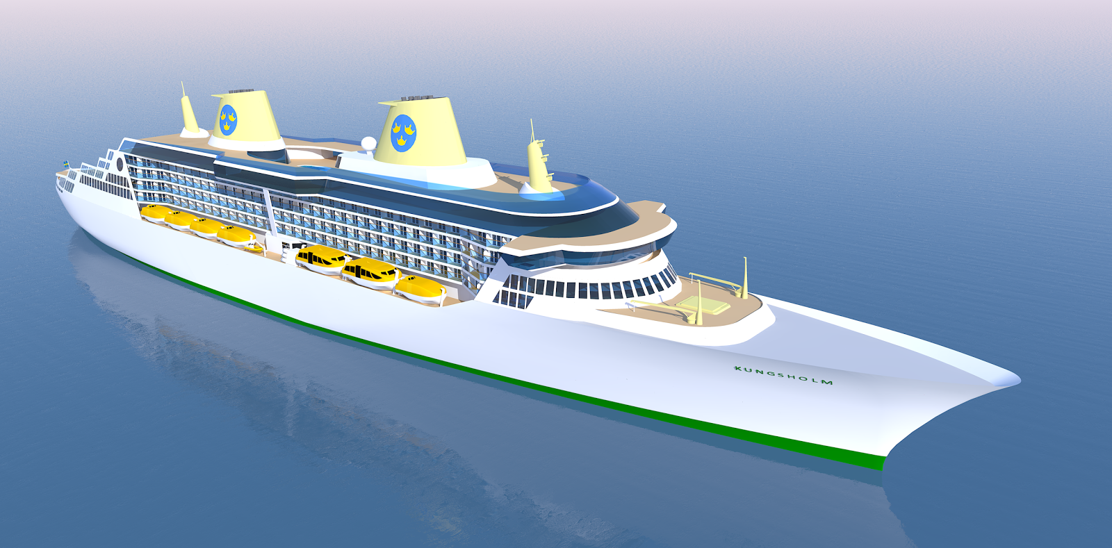 Deluxe - KUNGSHOLM V (2020+) of SWEDISH AMERICAN LINE