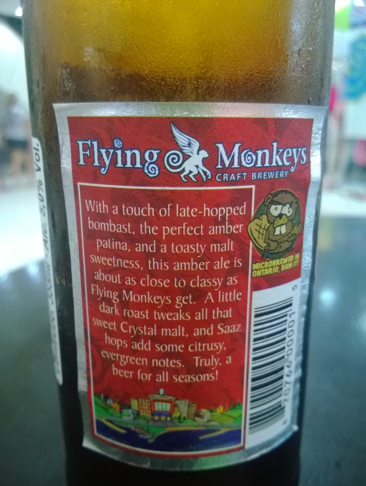 Flying Monkeys Amber Ale ~ O Grande Chico