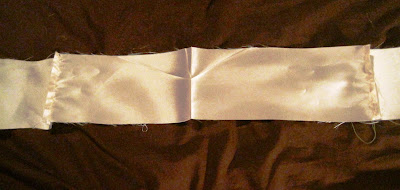 Mama Made It: Ruched Satin Taffeta Sash