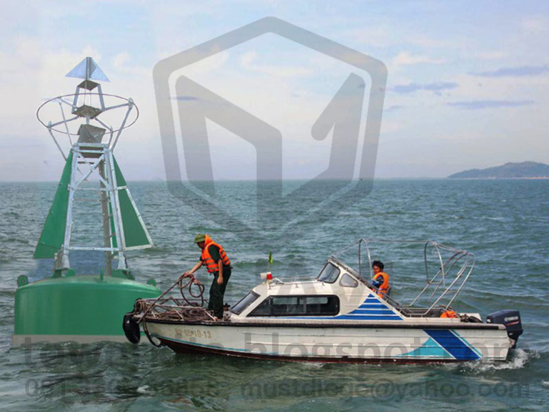 Pabrik SBNP Buoy Pelampung Suar - tower komunikasi radio tv menara SBNP ...