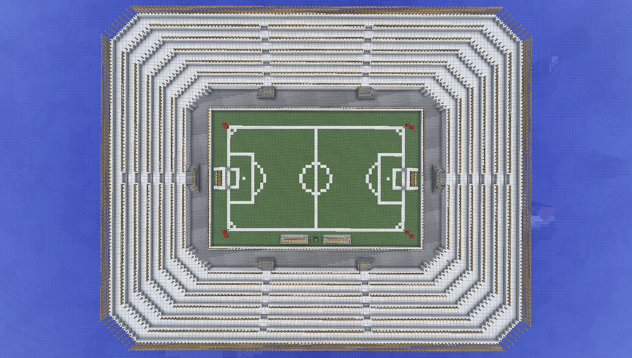 Rakian Minecraft Server: Minecraft Soccer Field