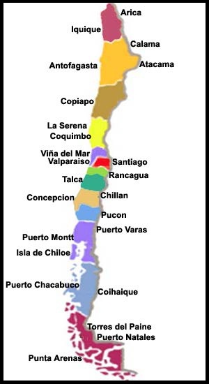 Geografía de Chile: -. Nuestro País