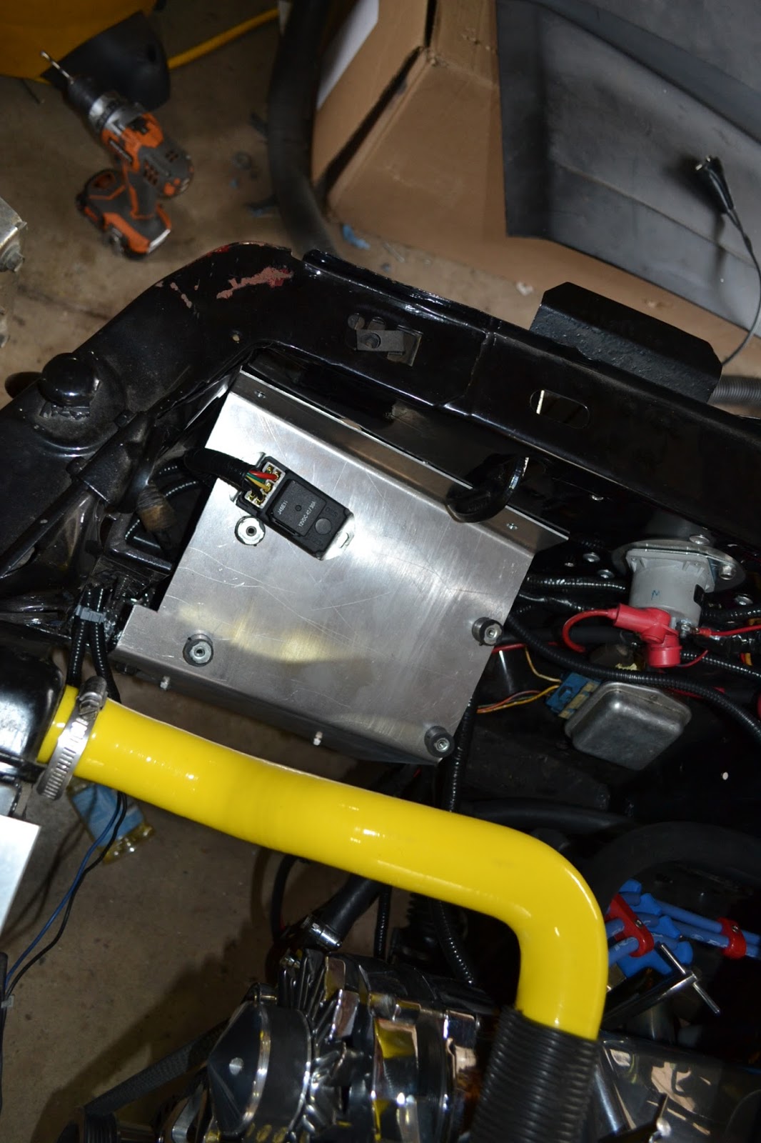 Fox Body Mustang Restoration: MSD Ignition Control Module Mounting ...