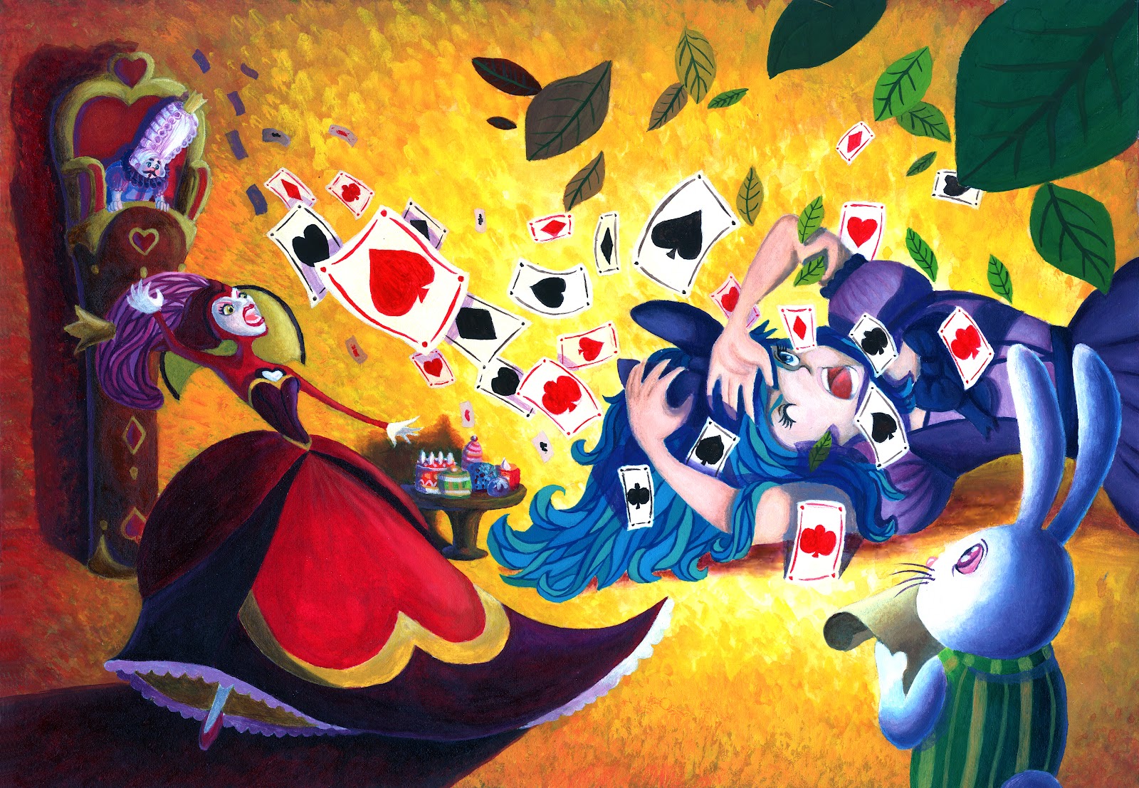 Larily's · Ilustración y diseño : Alicia en el país de las Maravillas ...