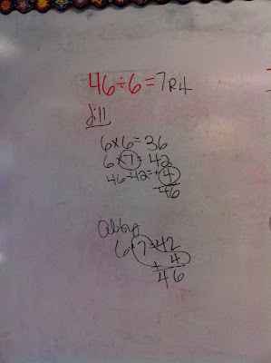 Ms. McHugh's Corner: Where Mathletes Come to Train: Number Talks: Division