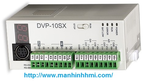 Bộ lập trình PLC Delta DVP10SX11T | Màn hình cảm ứng HMI
