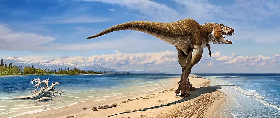 FÓSIL: Lythronax argestes, nuevo dinosaurio del arbol familiar del T-Rex.