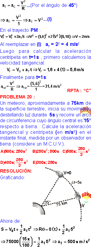 MOVIMIENTO CIRCULAR UNIFORMEMENTE VARIADO FÓRMULAS EJEMPLOS Y ...