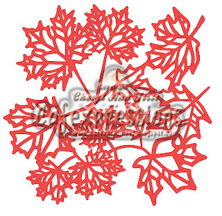 Cheryl Ann First Expressions: Free SVG- Delicate Leaves Overlay