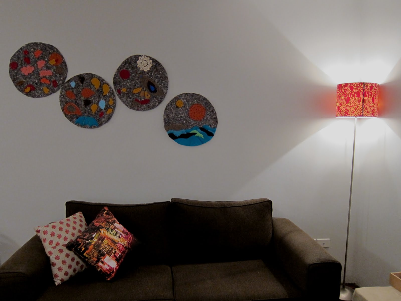 Refashion Co-op: Recycled Fabric Wall Art project