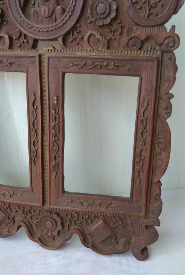 ORIENTAL: Frame Foto Ukiran Kayu Oriental