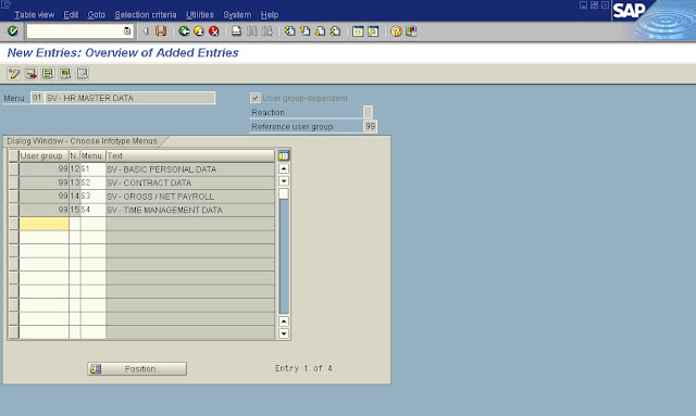 Sap Hcm Consultants: CONFIGURATION OF PA30 TRANSACTION