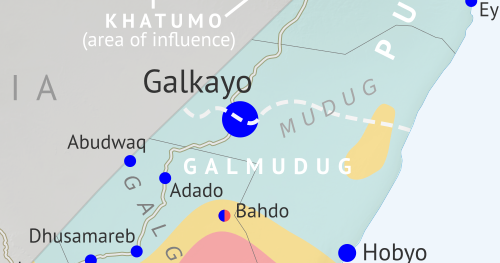 Somalia Control Map & Timeline - June 2018 (Subscription) - Political ...