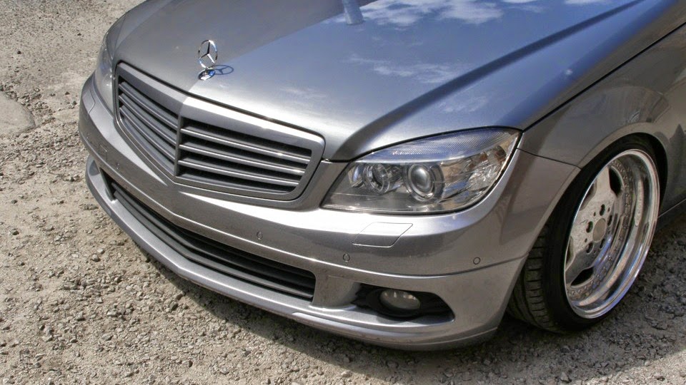 2007 Mercedes-Benz W204 C180 Stance | BENZTUNING