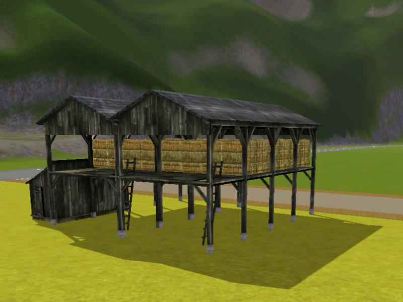 Simming in Magnificent Style: The farm 10. hay storage