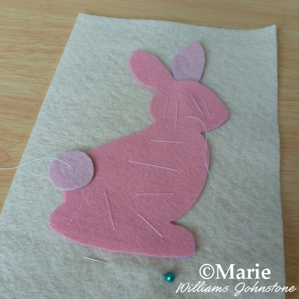 Free Felt Easter Bag Pattern With Bunny Rabbit Design
