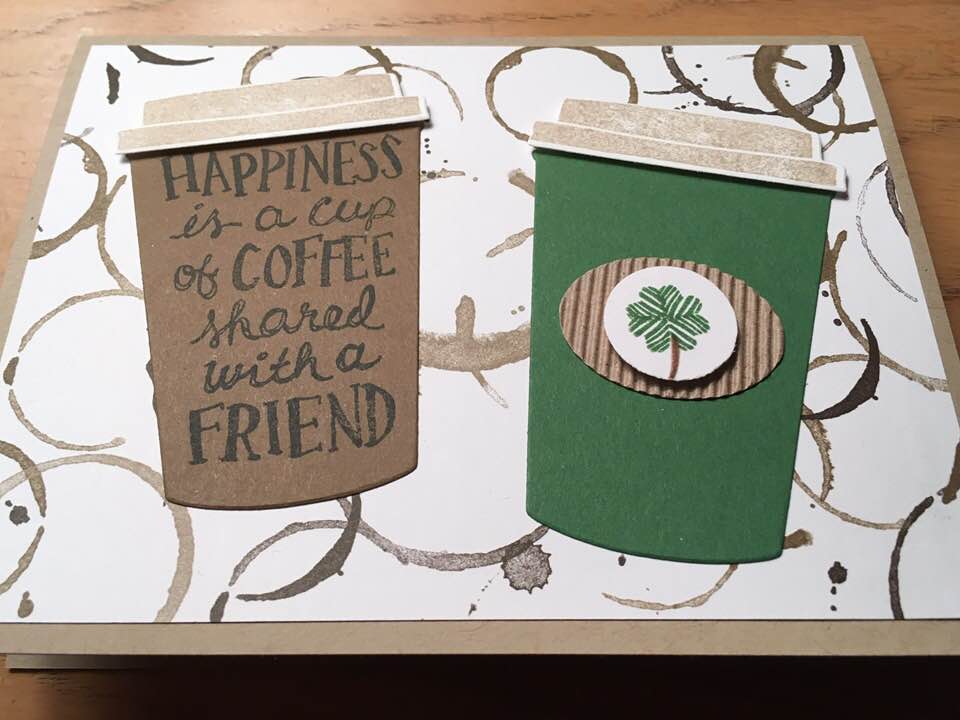 Stampin' Kat: Coffee St. Pat's