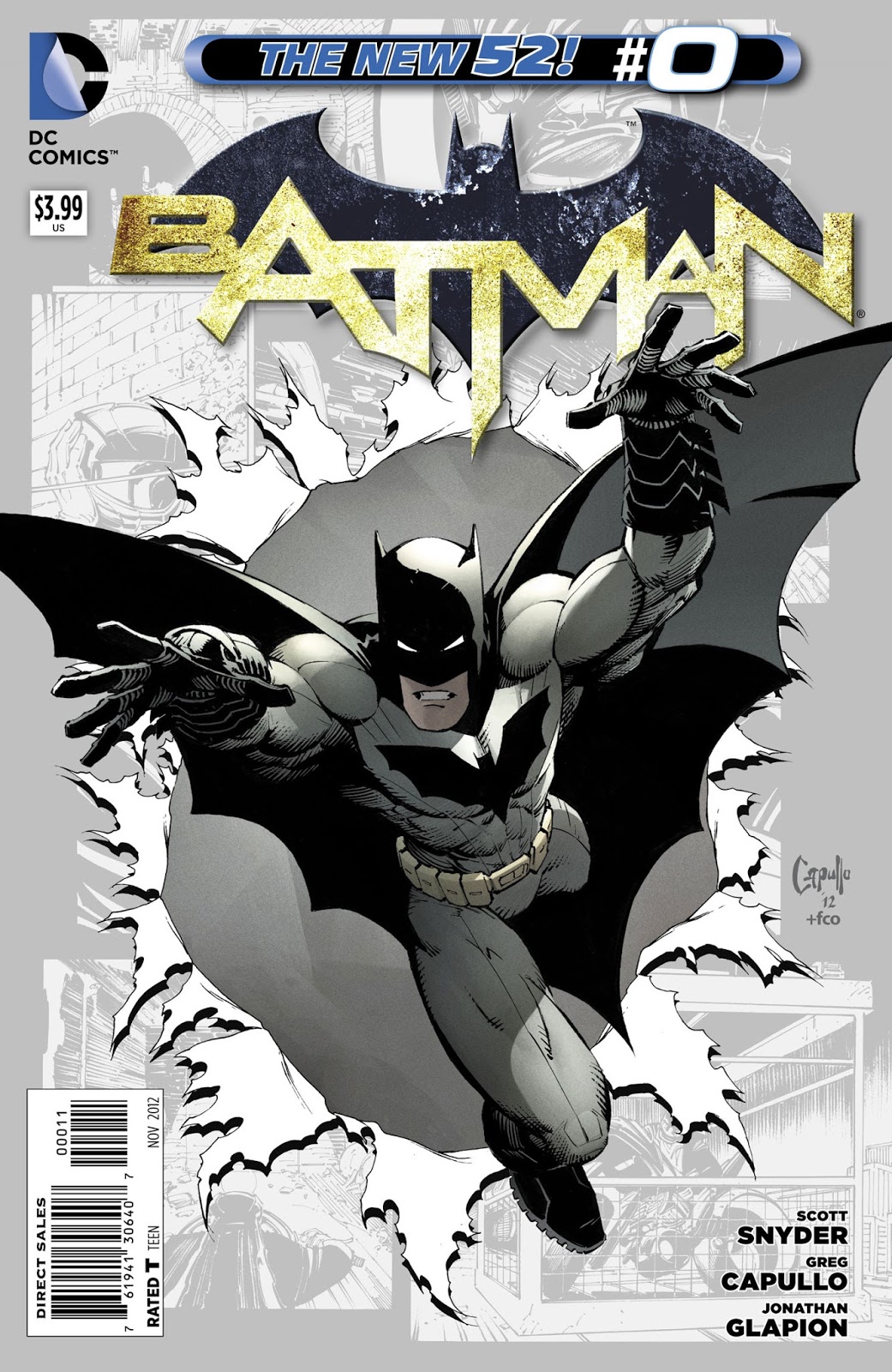 Comics Fever: Batman v2 #00 (DC - 2012)