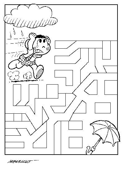 LAMINAS PARA COLOREAR - COLORING PAGES: Laberintos para Colorear