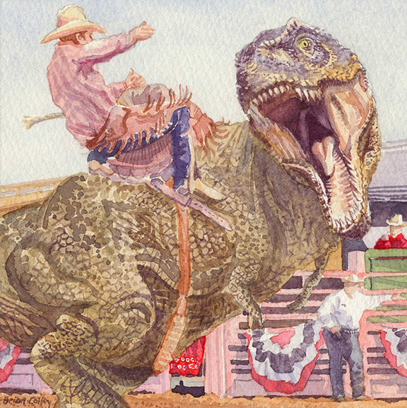 Koprolitos: El rodeo dinosauriano de Brian Colley