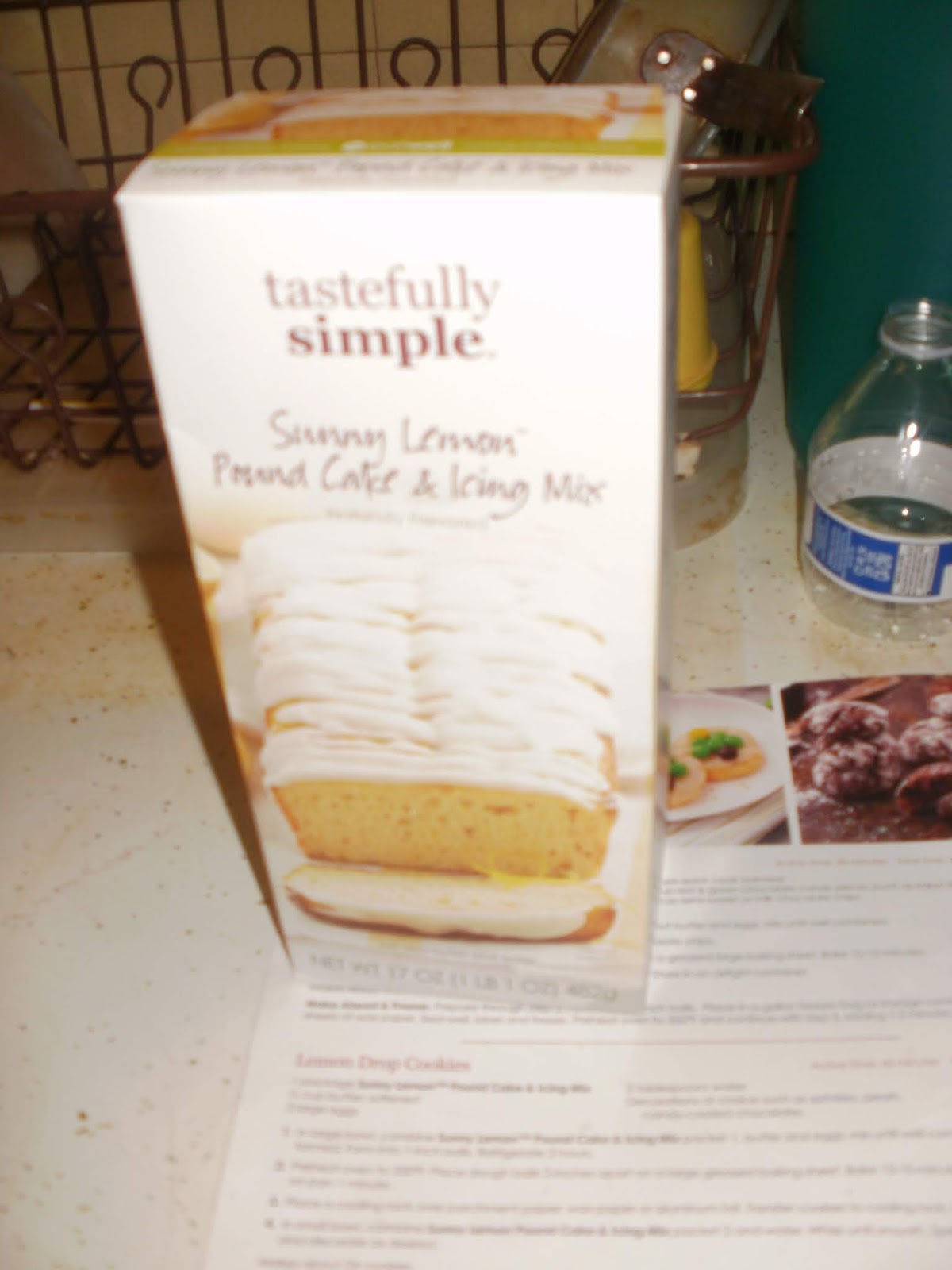 Marcy's Tastefully Simple Recipes: Holiday Baking: Lemon Drop Cookies