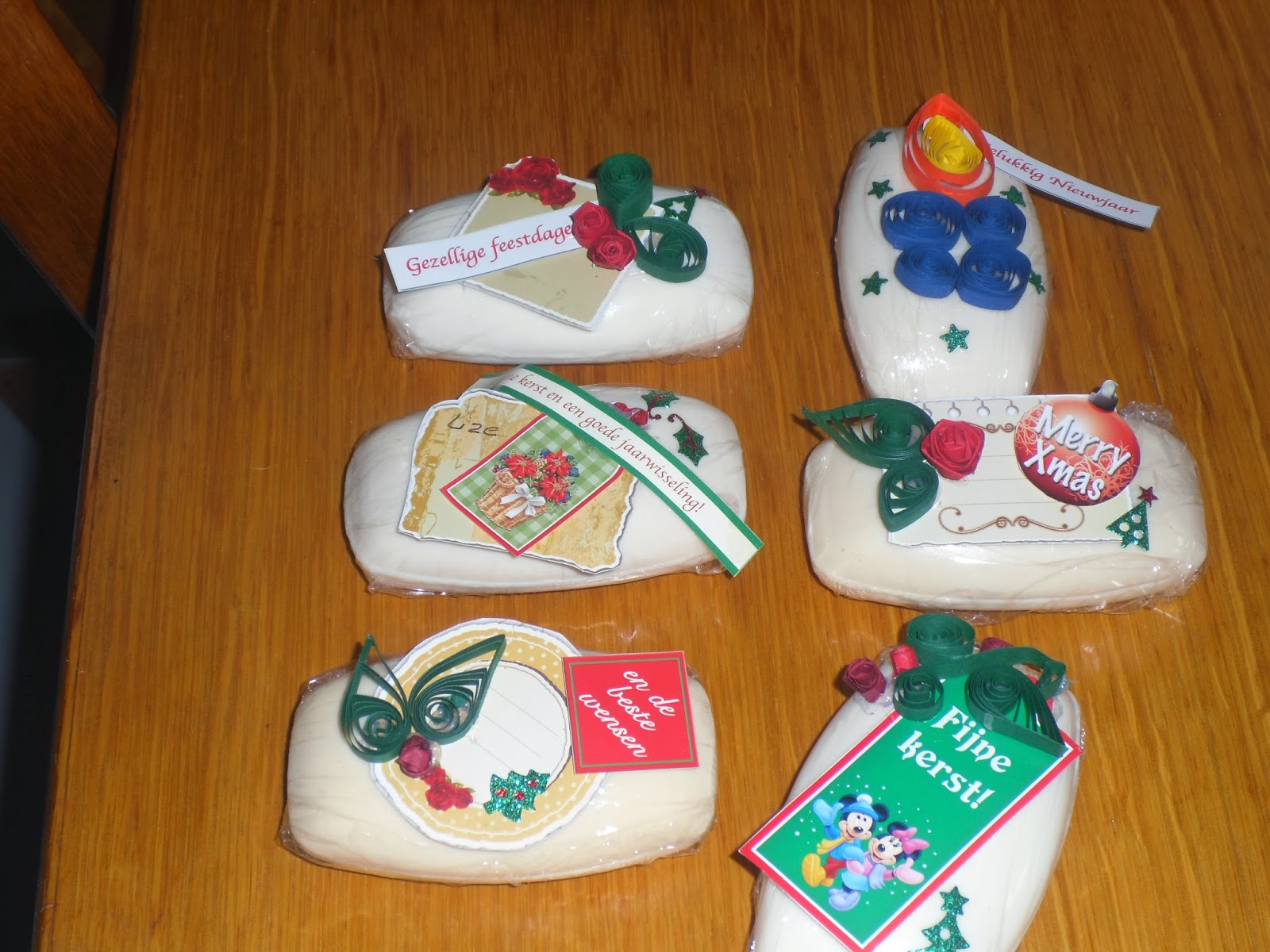 renske creatief: kerst zeep