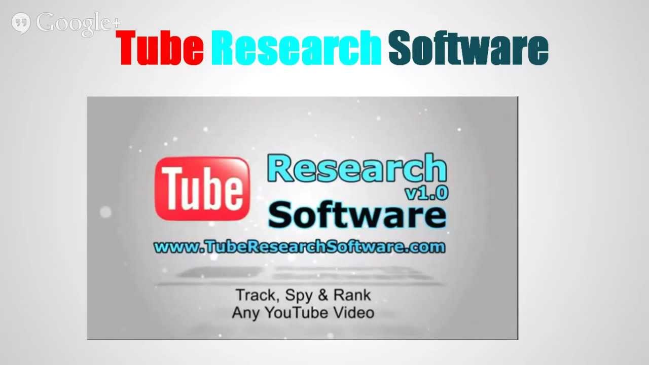 YouTube RESEARCH Software Full Version
