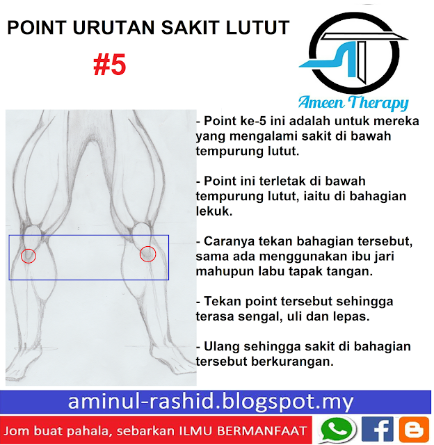 8 STEP URUTAN SAKIT LUTUT (Urut Shah Alam :011-50404441 ) ~