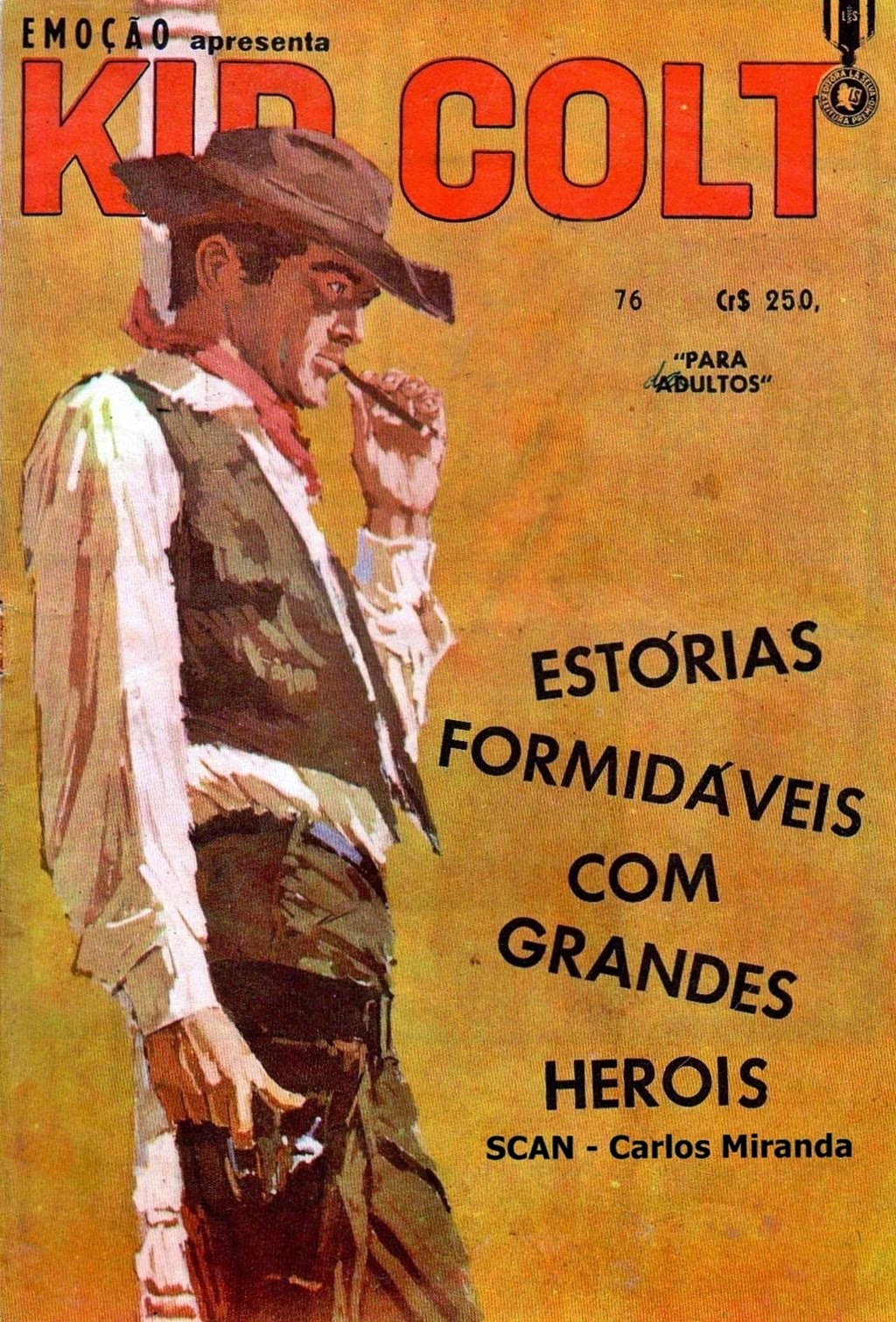 ROCK & QUADRINHOS SCANS: KID COLT 76(ED.LA SELVA)-MARÇO DE 1967
