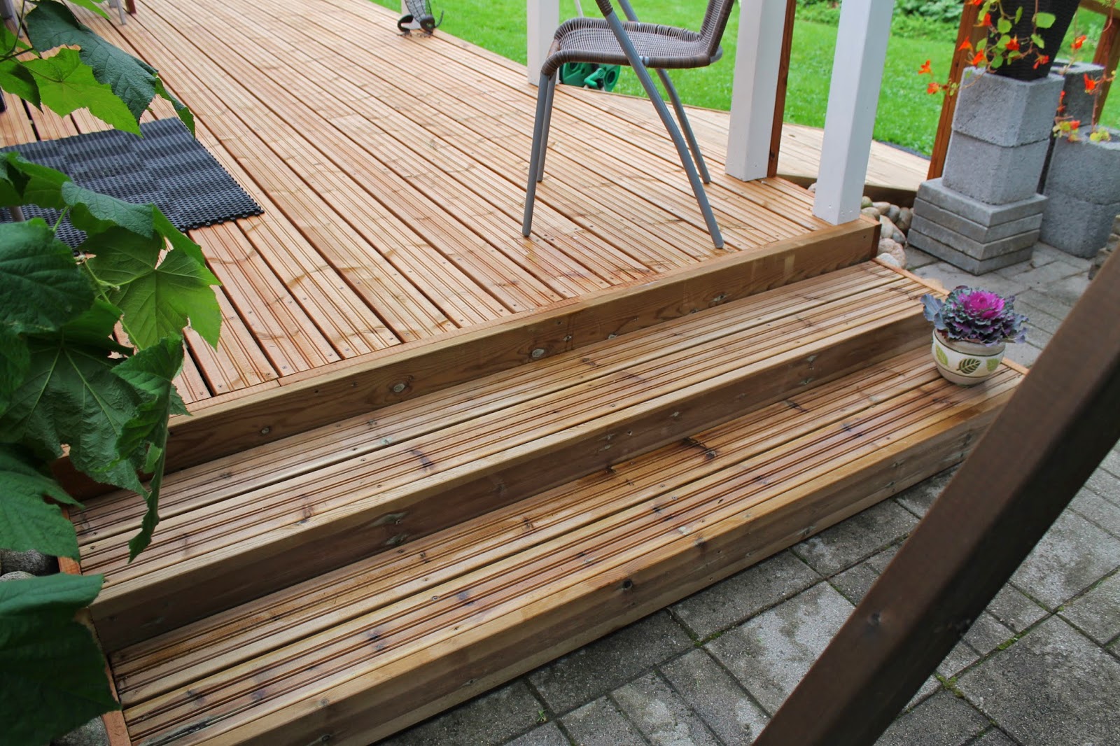 Selätön puutarhuri: Terassi