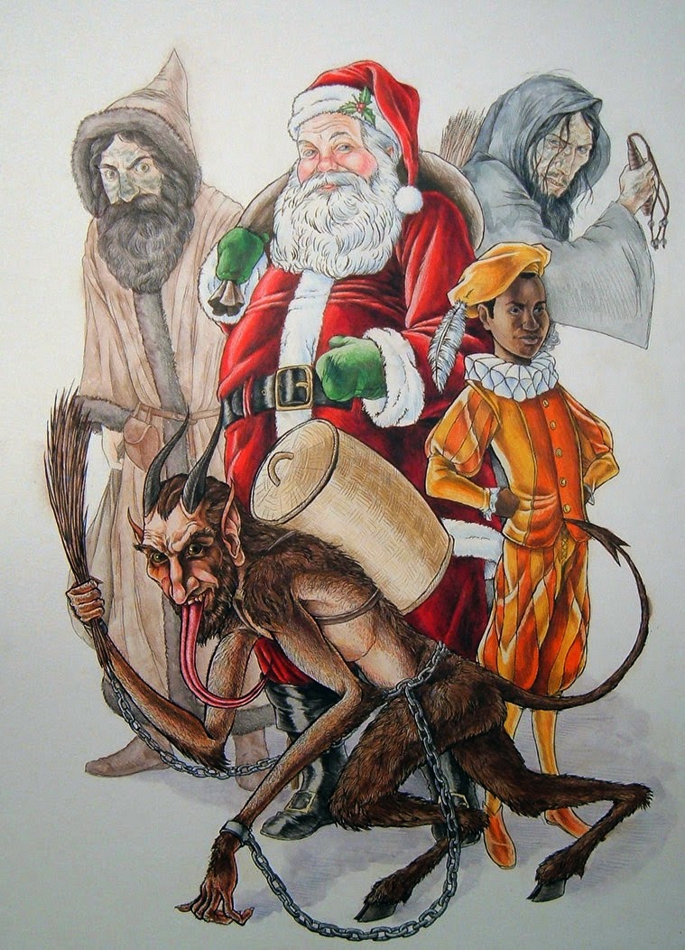 Man, Myth and Magic: The Origin of Santa Claus and the Customs of ...