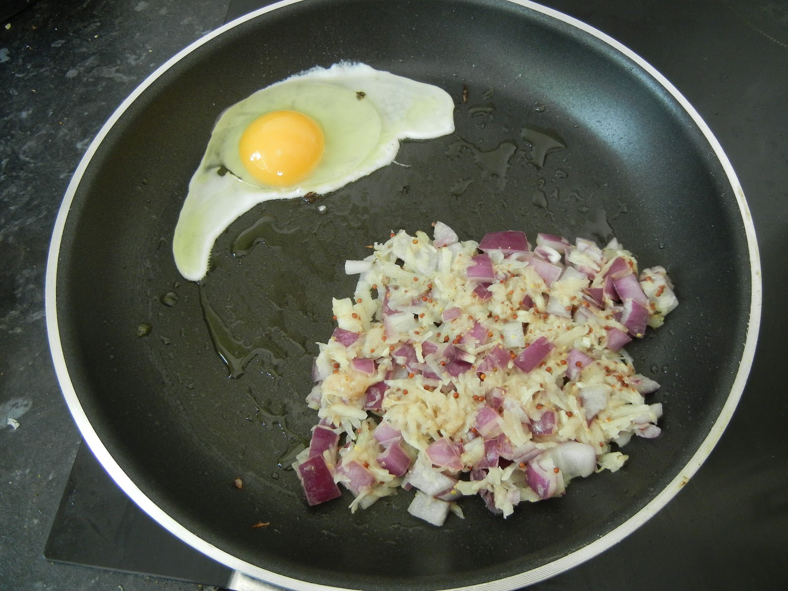 Oven Lovin': Rosti with Egg and Onions