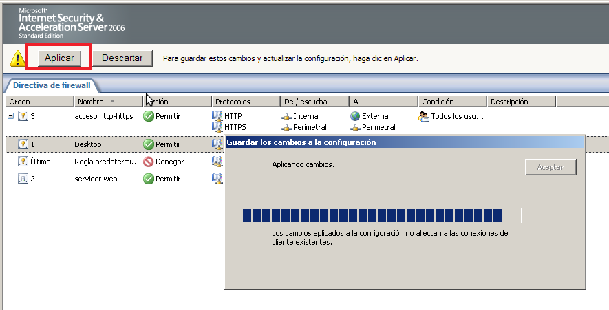 Conceptos Basicos y Avanzados De Las Redes: Firewall en ISA server
