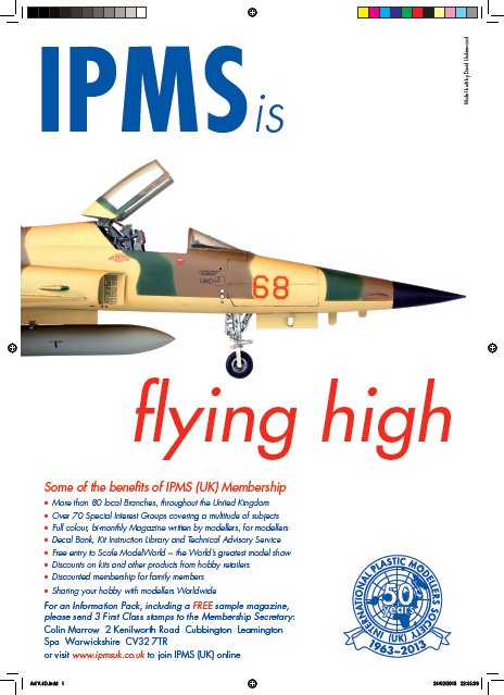IPMS (UK): New IPMS (UK) Adverts in the Modelling Press