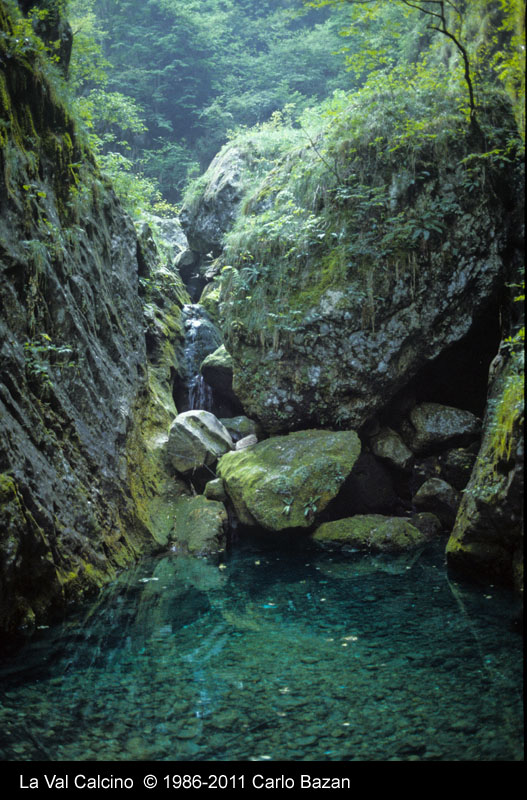 Val Calcino: Discesa della Val Calcino nel 1986, di Carlo Bazan e ...