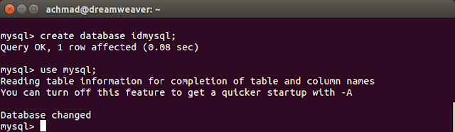 Membuat Database MySQL dengan CMD | Blog Belajar MySQL