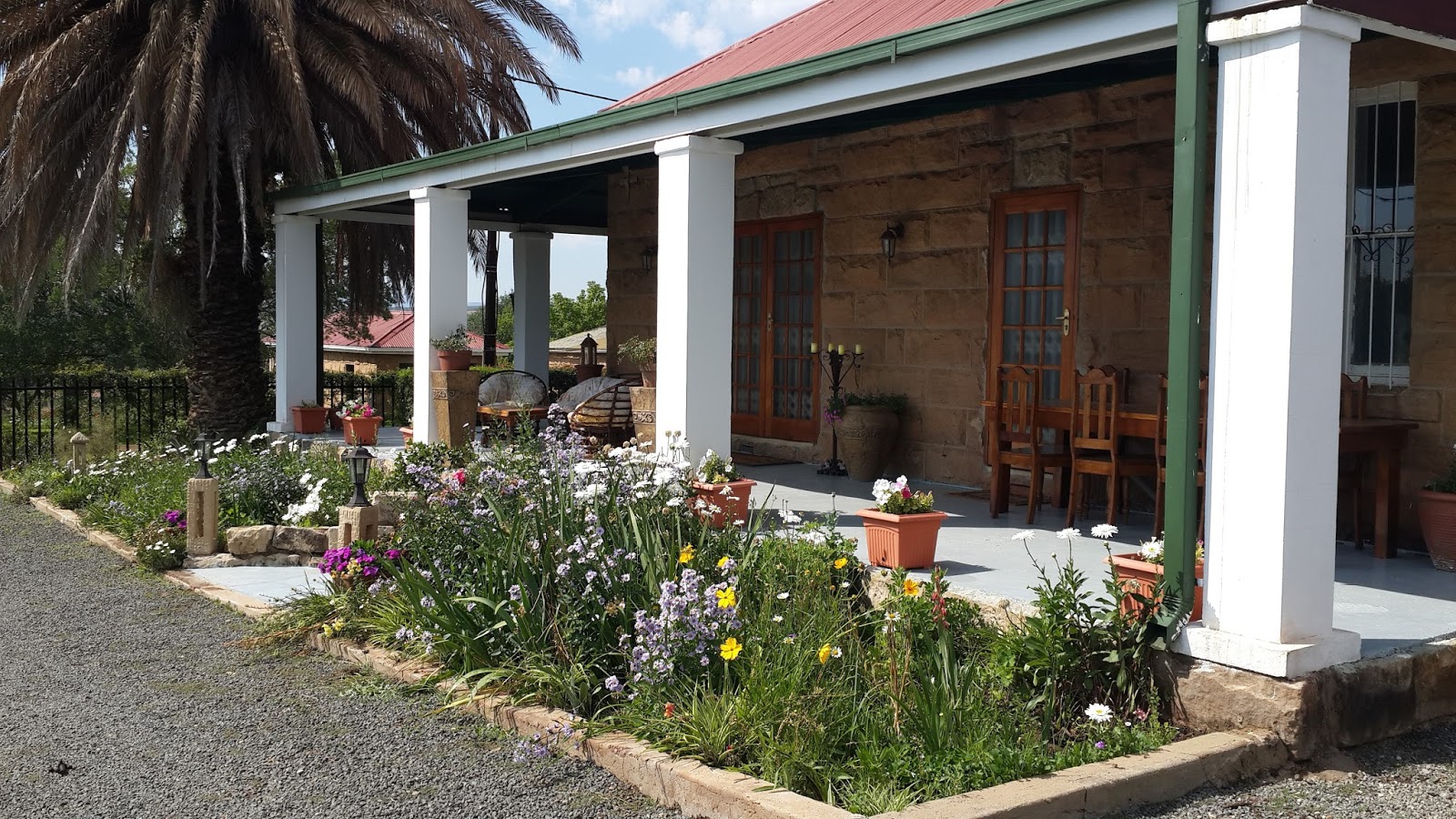 Paul Roux Village: GARDENS OF PAUL ROUX VILLAGE IN THE FREE STATE