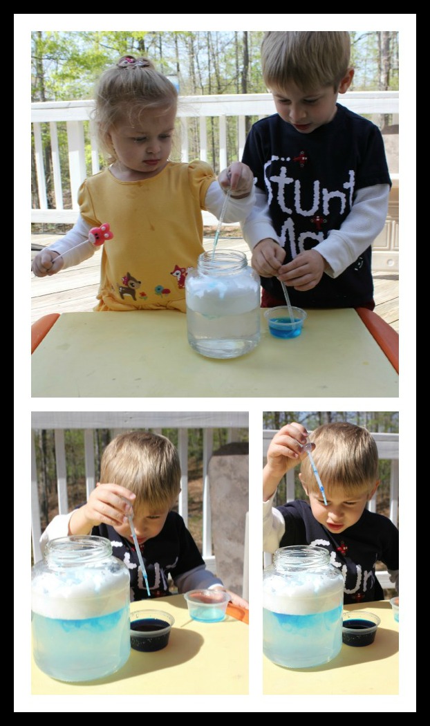 Momma's Fun World: Weather in a jar