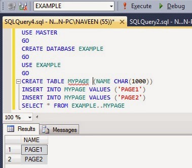 Naveen Kumar (Blog): How to prove 1 Page = 8 KB in SQL Server