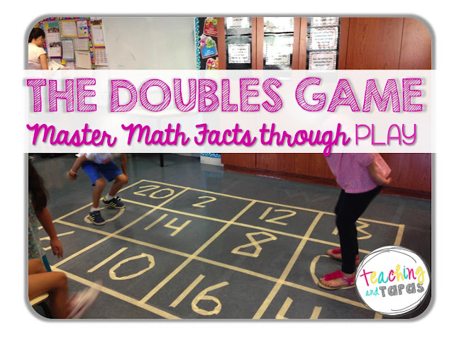 Primary Chalkboard: Let's Play! Active, free, FUN math facts game...
