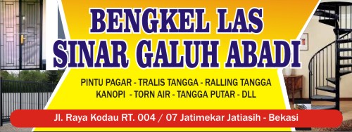 Download Contoh Desain Spanduk Bengkel Las Keren Format CDR - KARYAKU