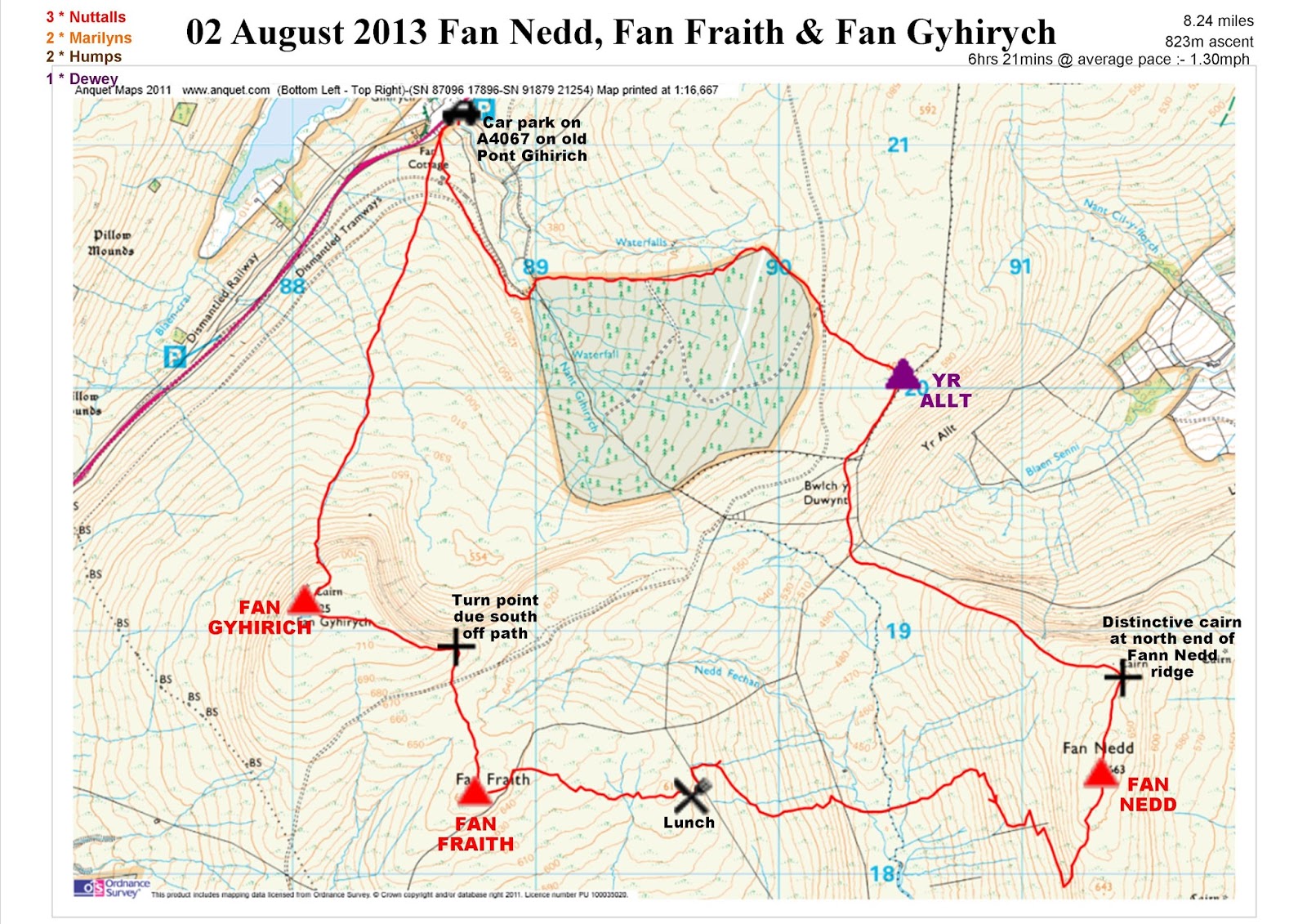 Peak Bagging and Long Distance Walking in the UK and Spain: Fan Nedd ...