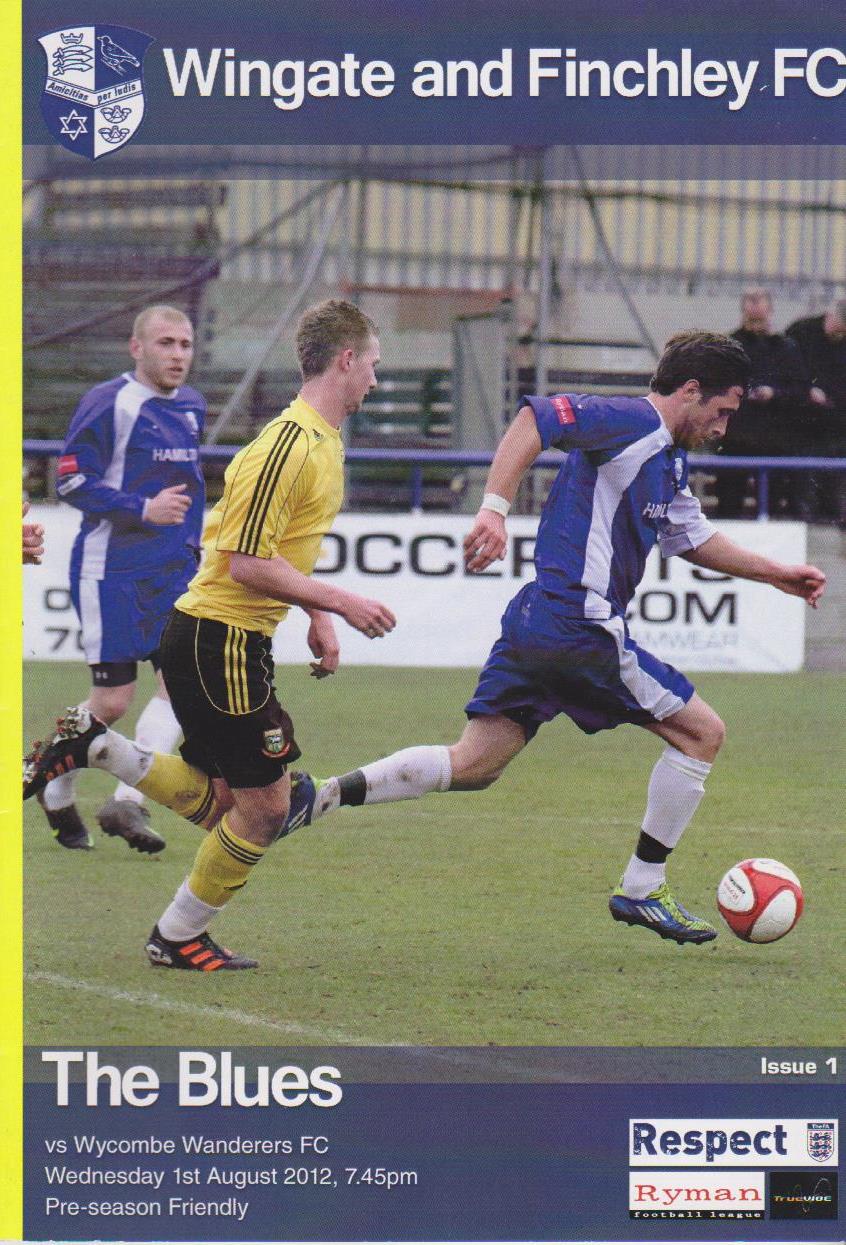 The Wycombe Wanderer: Wingate & Finchley - Harry Abrahams Stadium