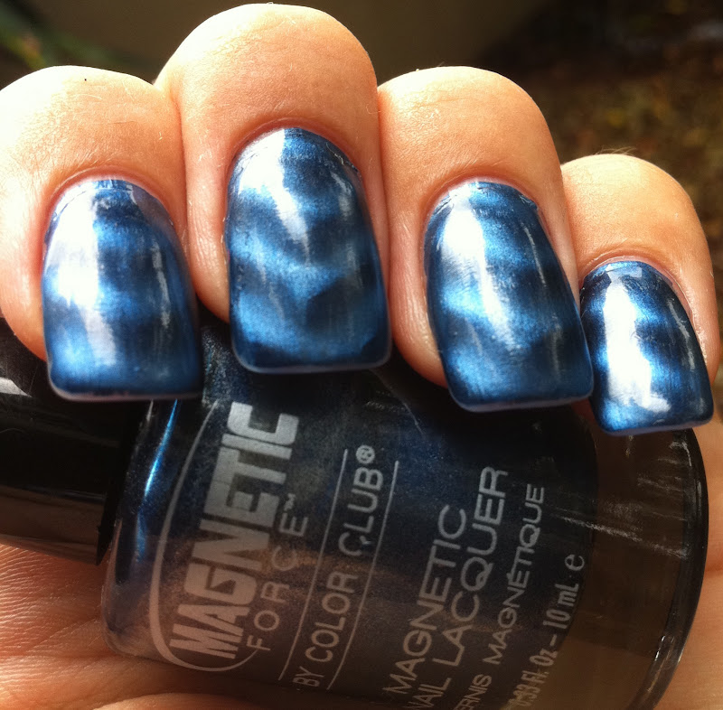 Glam Polish: Color Club Magnetic Force - Electro-Midnight