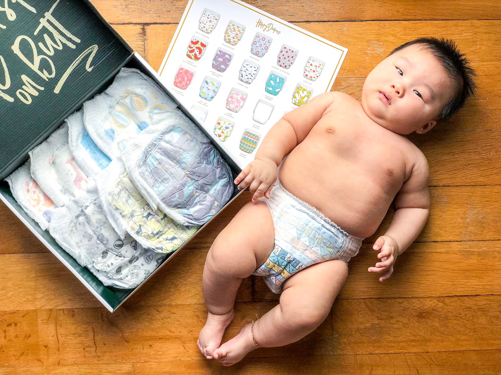 The Cutest Diaper Prints - Happy Diapers Review - Sugar73 Ribbons ...