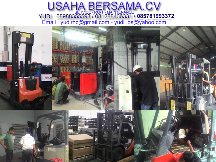 allinanchor :SERVICE FORKLIFT ELECTRIC-"GRATIS SURVAI OR CHECKING UNIT"