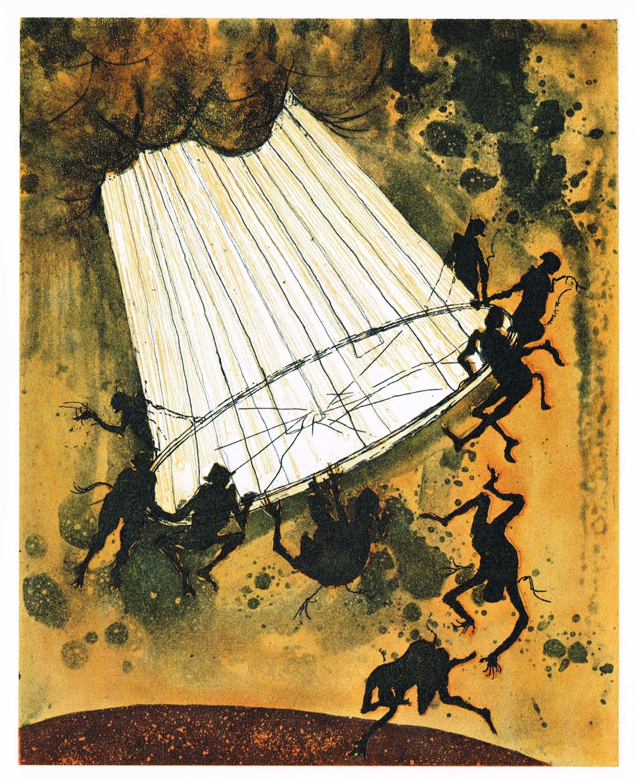 children's book illustrations: Andersen; Die Schneekönigin ...