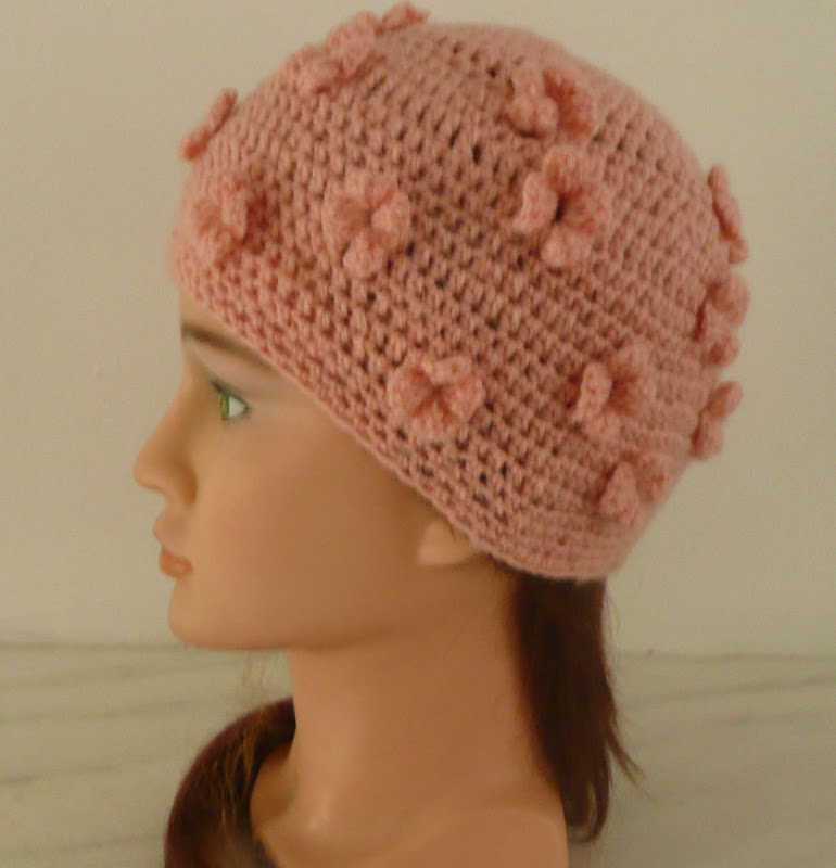 Sa invatam sa crosetam si sa tricotam: Modele caciuli crosetate