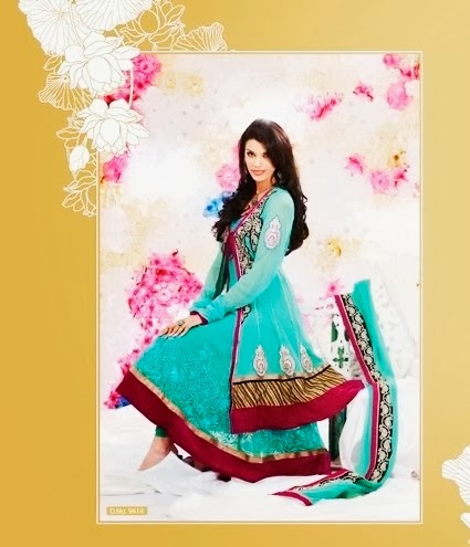 Signature5: Embroidered Front Open Double Shirts 2014 | Latest Open ...