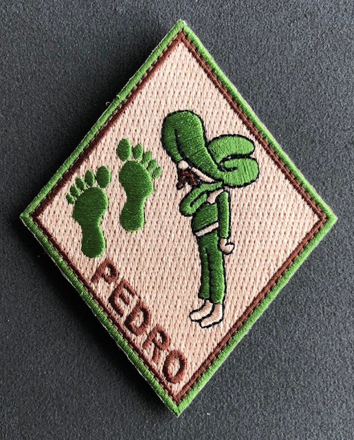 THE USAF RESCUE COLLECTION: USAF Pedro / Green Feet Patch